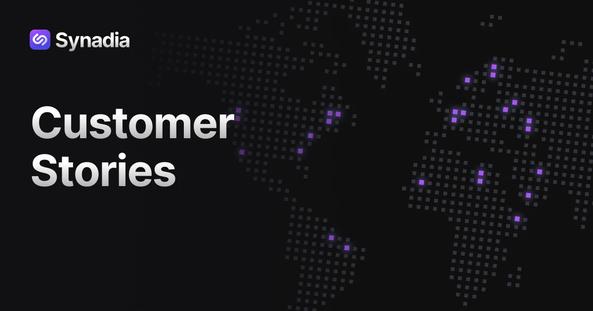 Customer Stories | Synadia